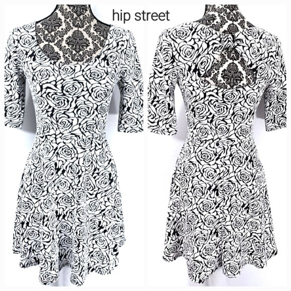 Candie's | Dresses | Candies Textured Stretch Floral Knit Ss Cut Out ...